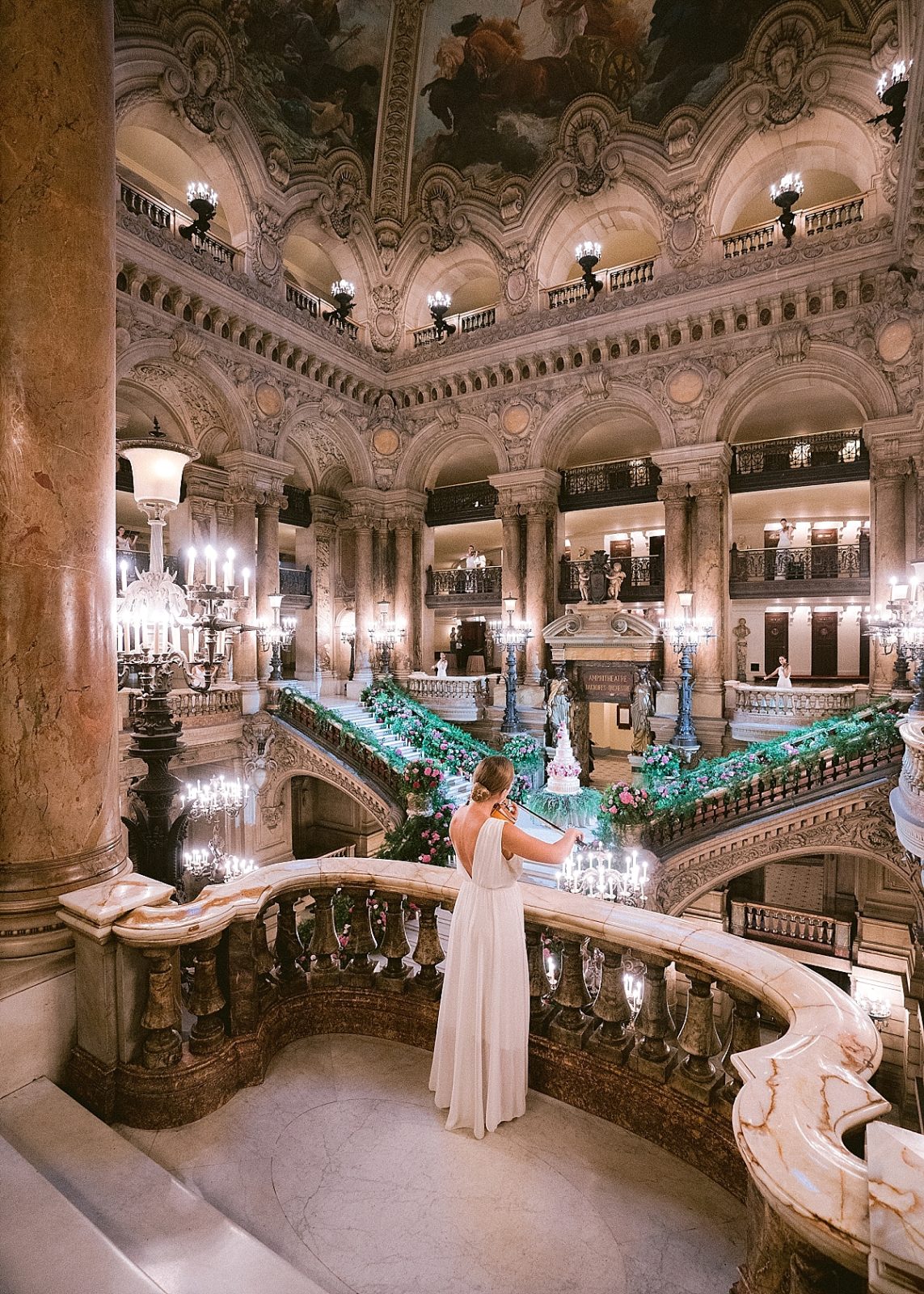 An Incredible Wedding At The Opera Garnier in Paris - Audrey